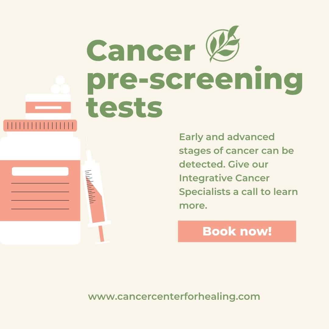 Pre-Screening Cancer Testing - Cancer Center for Healing
